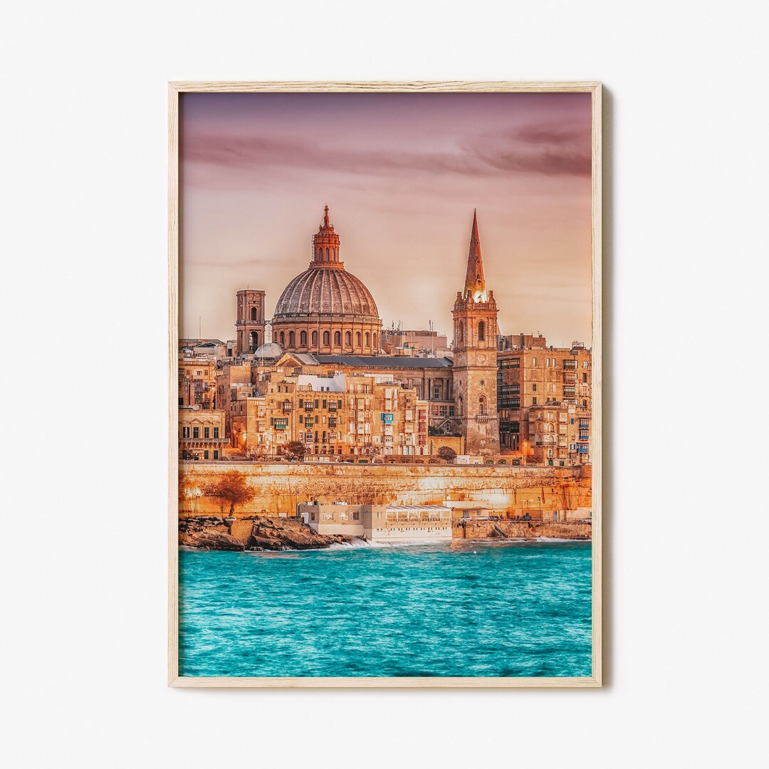 Malta Colorful Poster Print, Malta Photo Wall Art, Malta Wall Decor ...