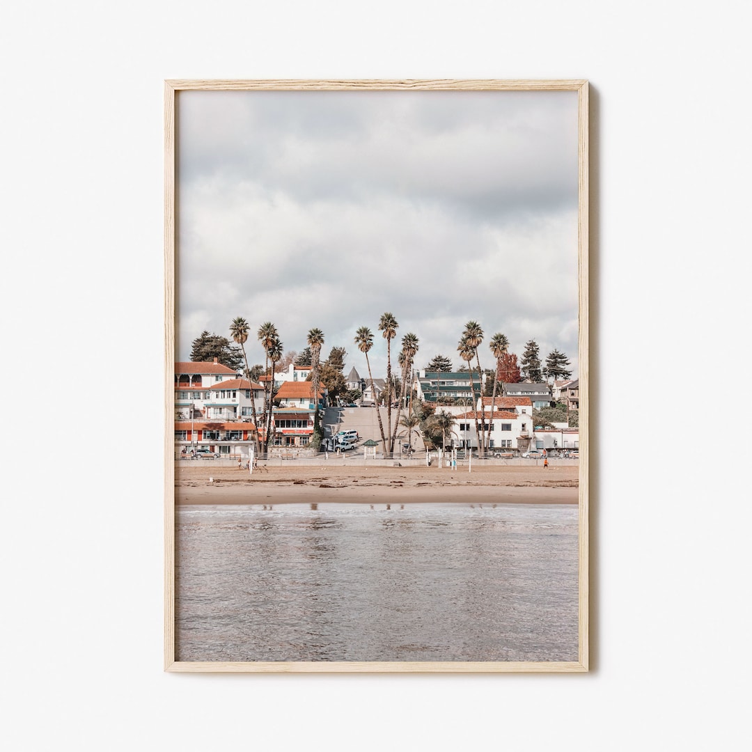 Santa Cruz Colorful Poster Print No 1, Santa Cruz Photo Wall Art, Decor ...