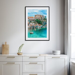 Calabria Colorful Poster Print No 1, Calabria Photo Wall Art, Calabria ...