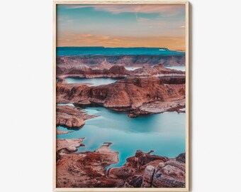 Lake Powell Travel Poster - Etsy