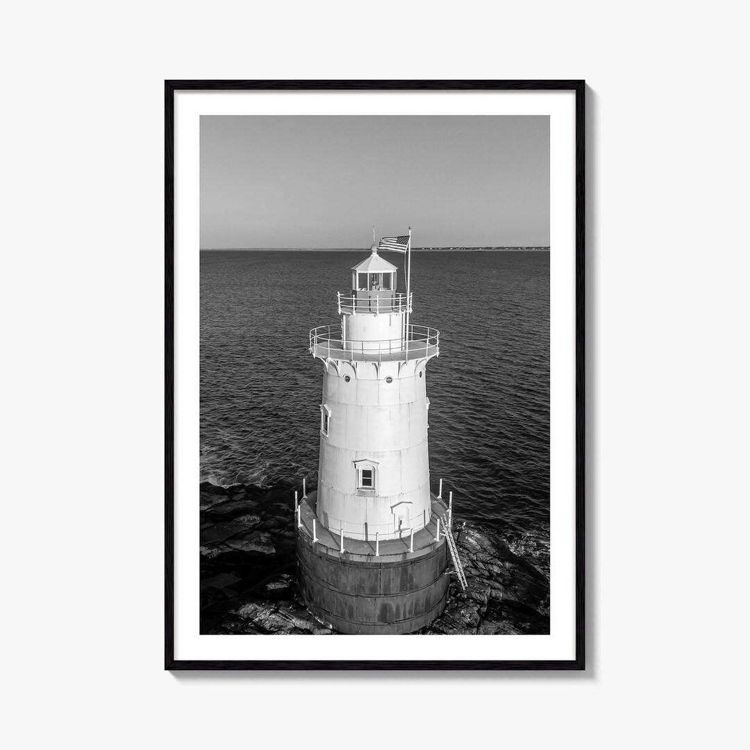 Sakonnet Point Black and White Fine Art Photo Print, Rhode Island ...