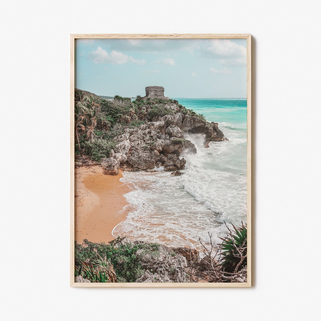 Cancún Colorful Poster Print No 2, Cancun Photo Wall Art, Cancun Wall ...