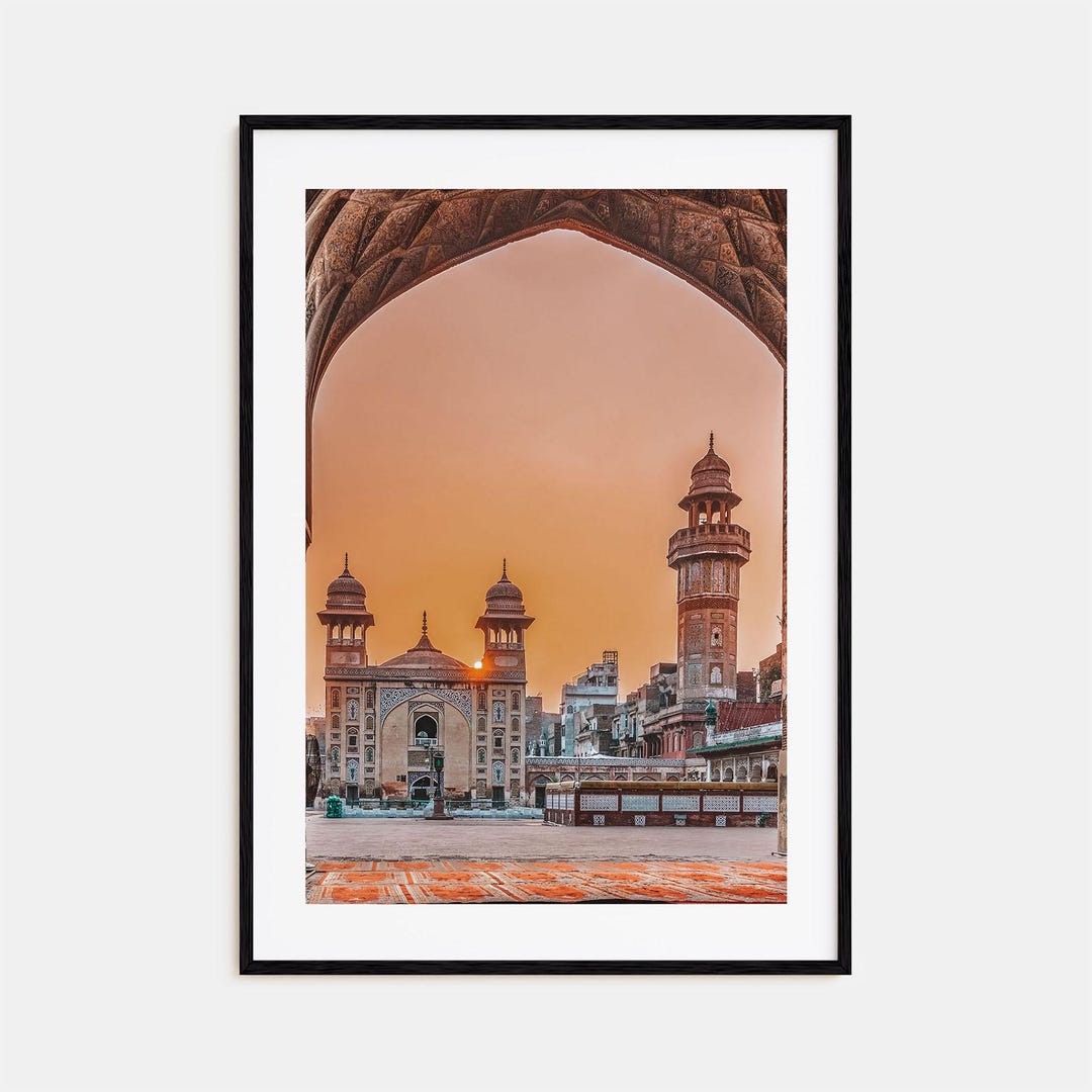 Lahore Bunt Poster Drucken, Lahore Foto Wandkunst, Lahore Wand-Dekor ...