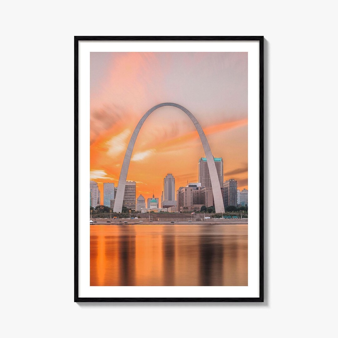St Louis Fine Art Photo Print, Missouri USA, Mississippi River, STL ...