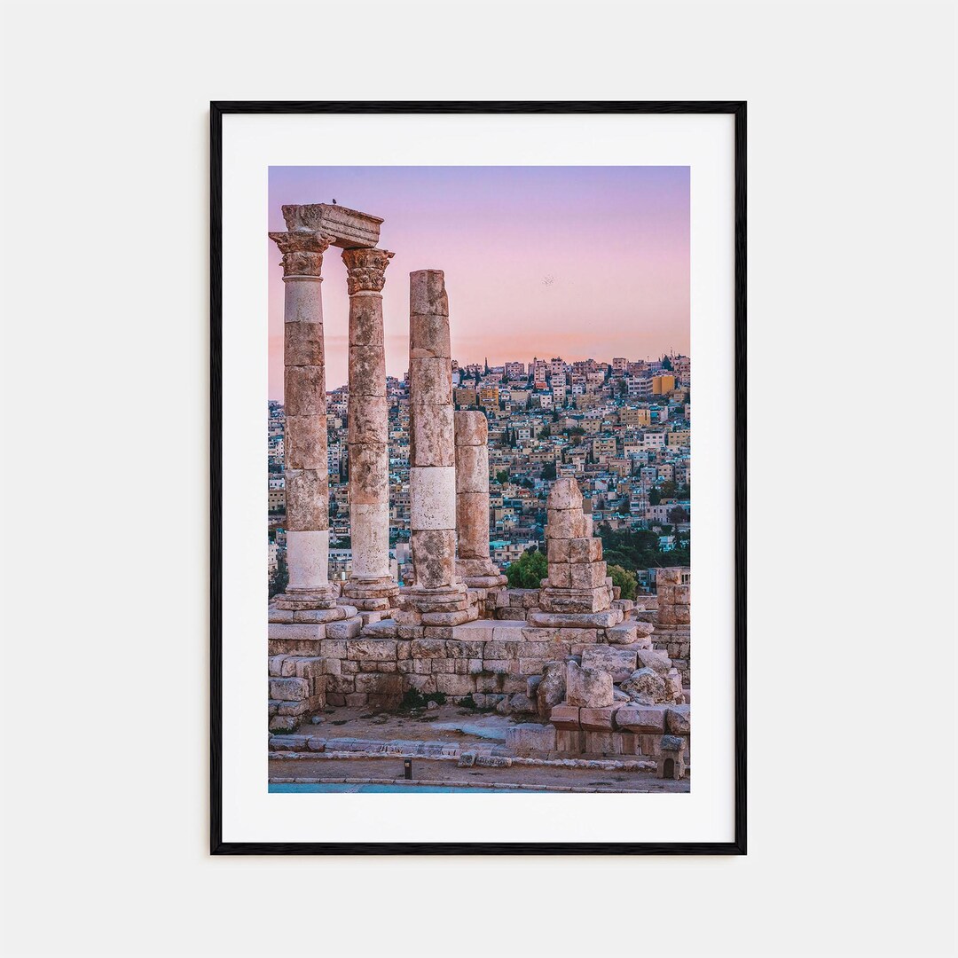 Amman Colorful Poster Print, Amman Photo Wall Art, Amman Wall Decor ...
