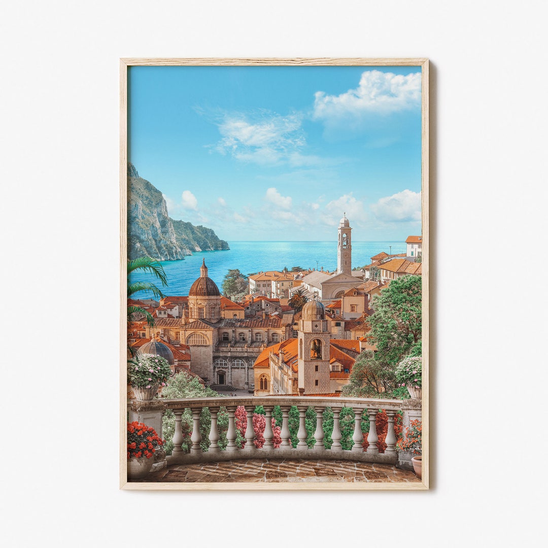 Sicily Colorful Poster Print, Sicily Photo Wall Art, Sicily Wall Decor ...