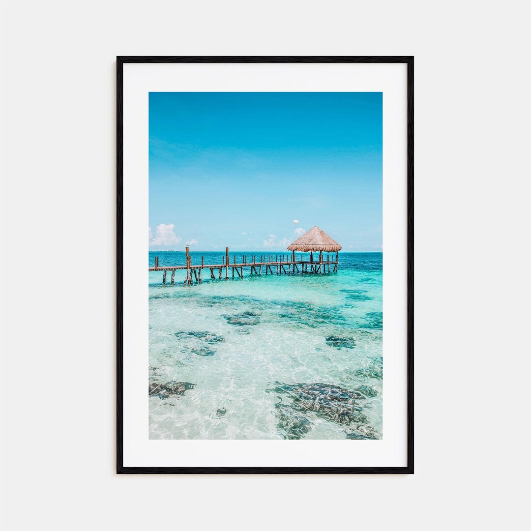 Cancun Colorful Poster Print No 3, Cancún Photo Wall Art, Cancun Wall ...