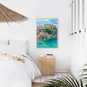 Calabria Colorful Poster Print No 1, Calabria Photo Wall Art, Calabria ...