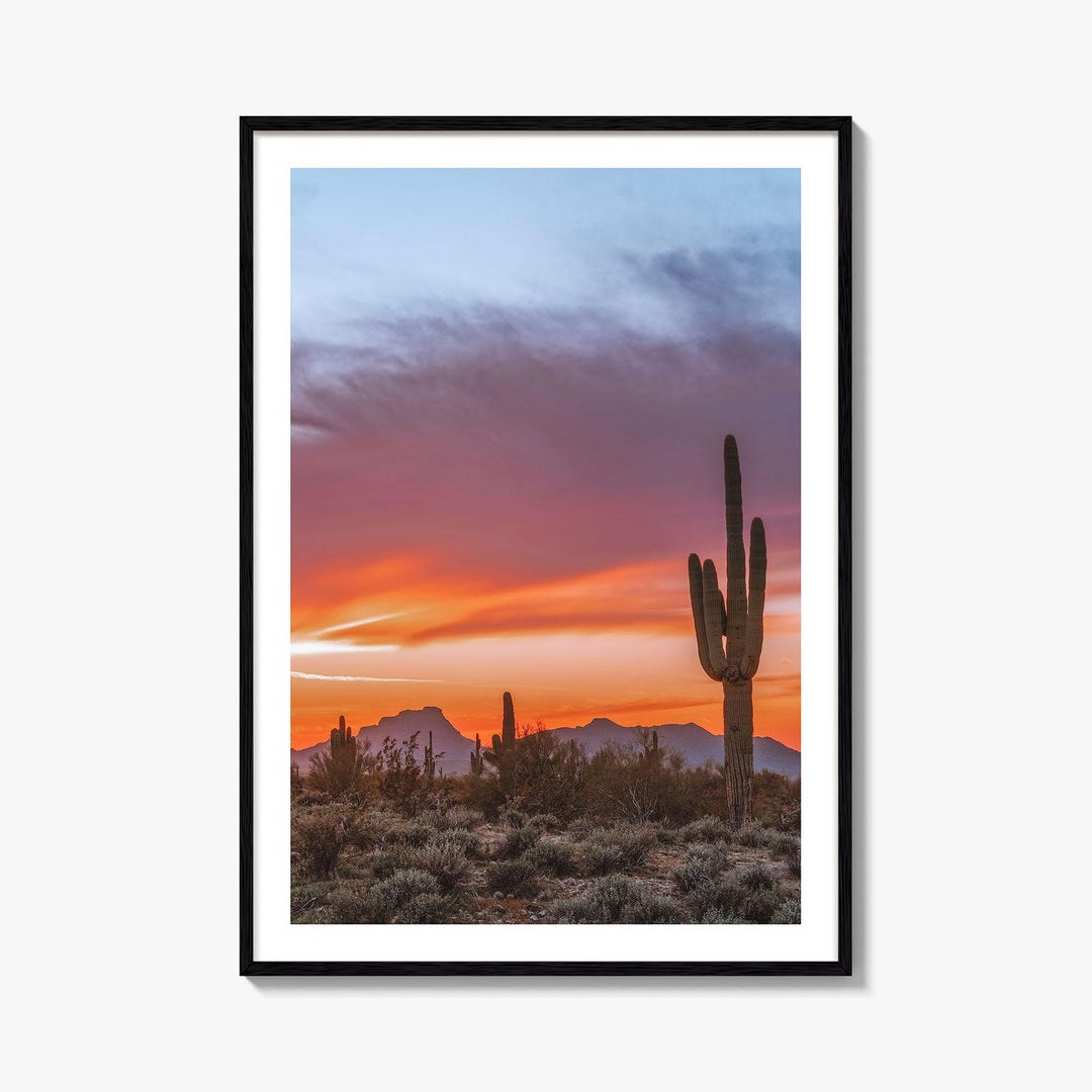 Tucson Colorful Poster Print No 2, Tucson Photo Wall Art, Tucson Wall ...
