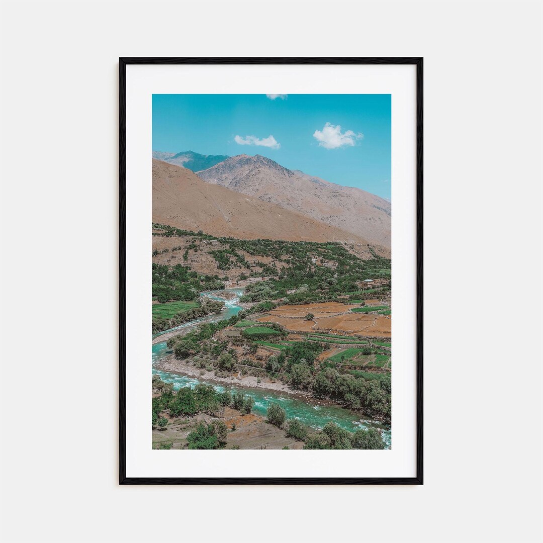 Afghanistan Colorful Poster Print, Afghanistan Photo Wall Art ...