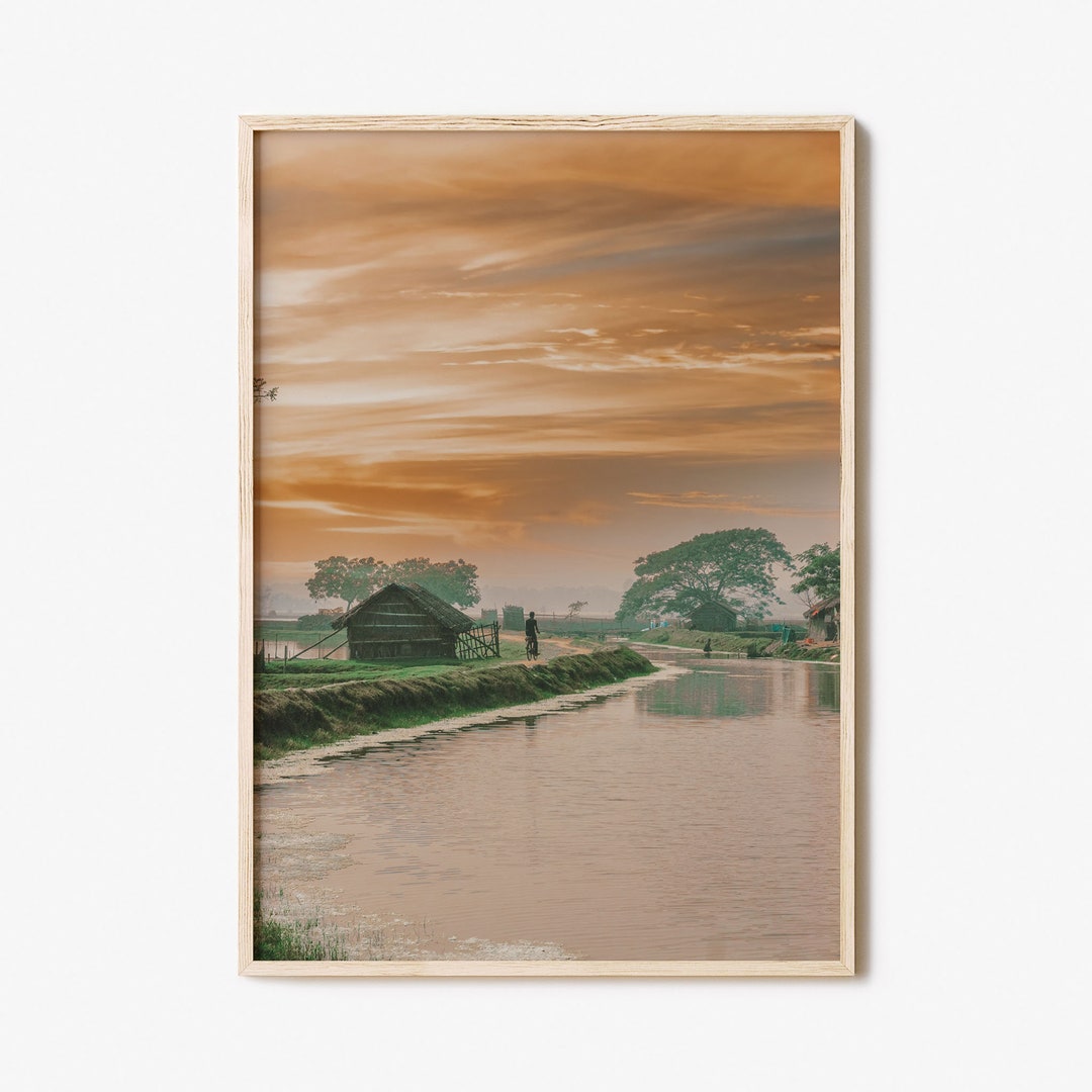 Bangladesh Colorful Poster Print, Bangladesh Photo Wall Art, Bangladesh ...