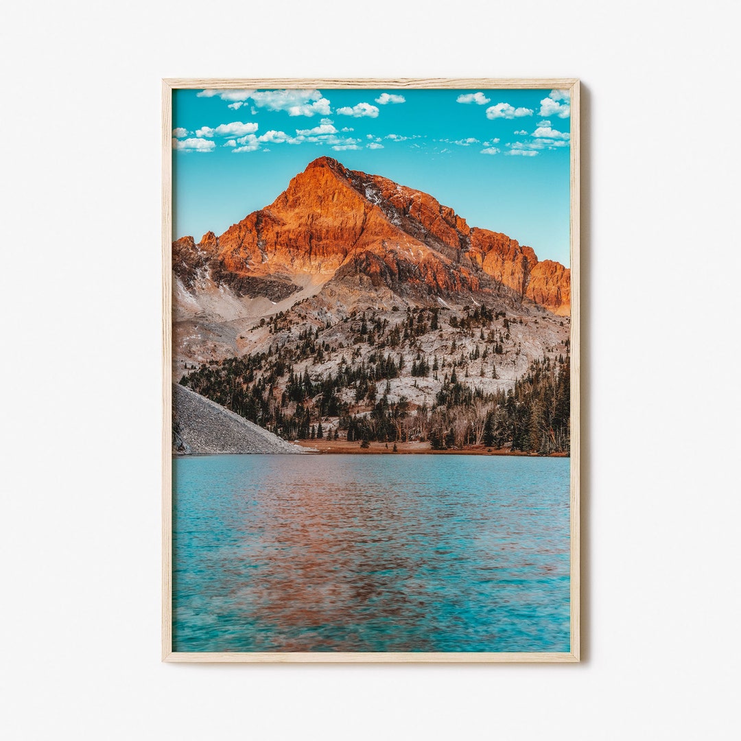 Idaho Colorful Poster Print No 1, Idaho Photo Wall Art, Idaho Wall ...