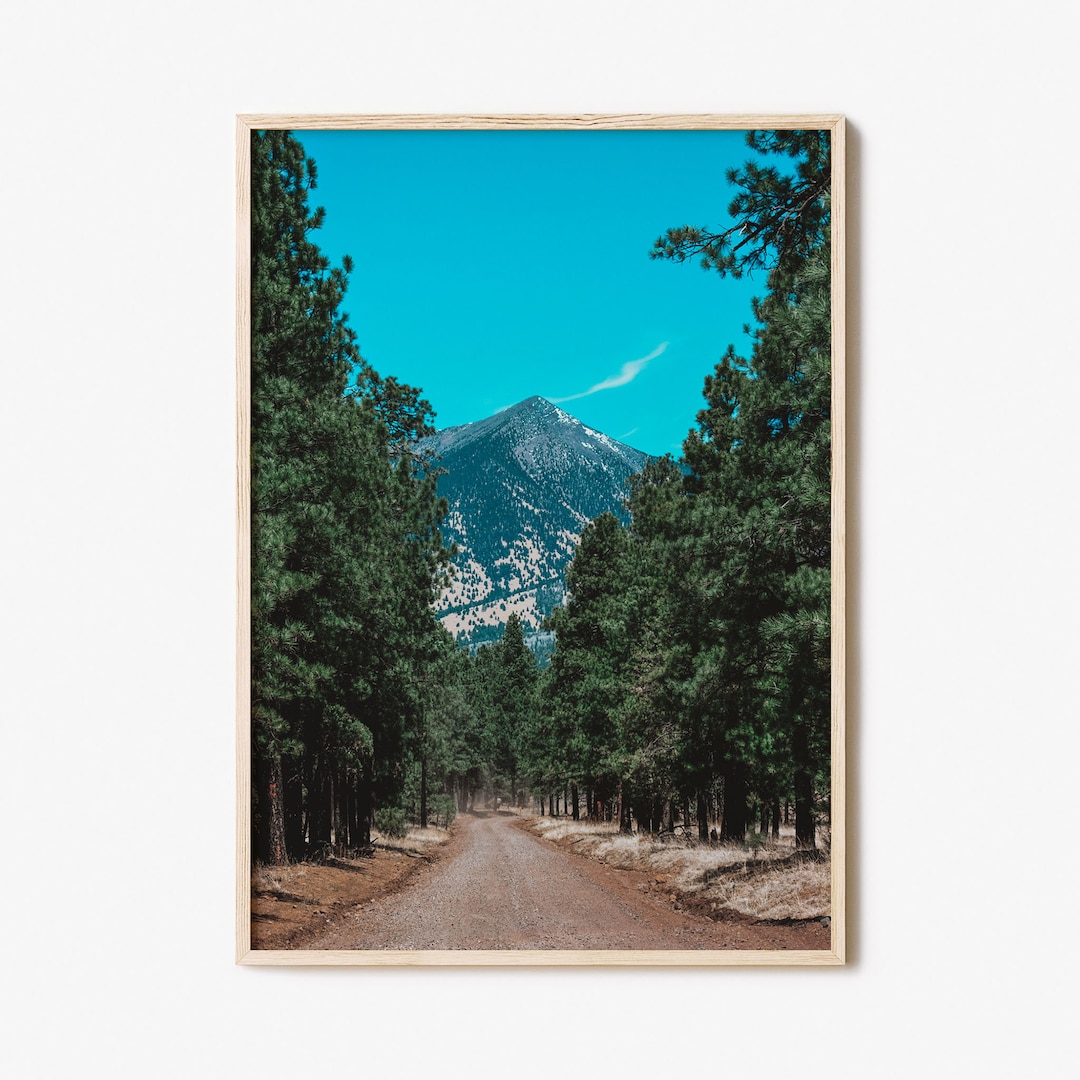 Flagstaff Colorful Poster Print, Flagstaff Photo Wall Art, Flagstaff ...