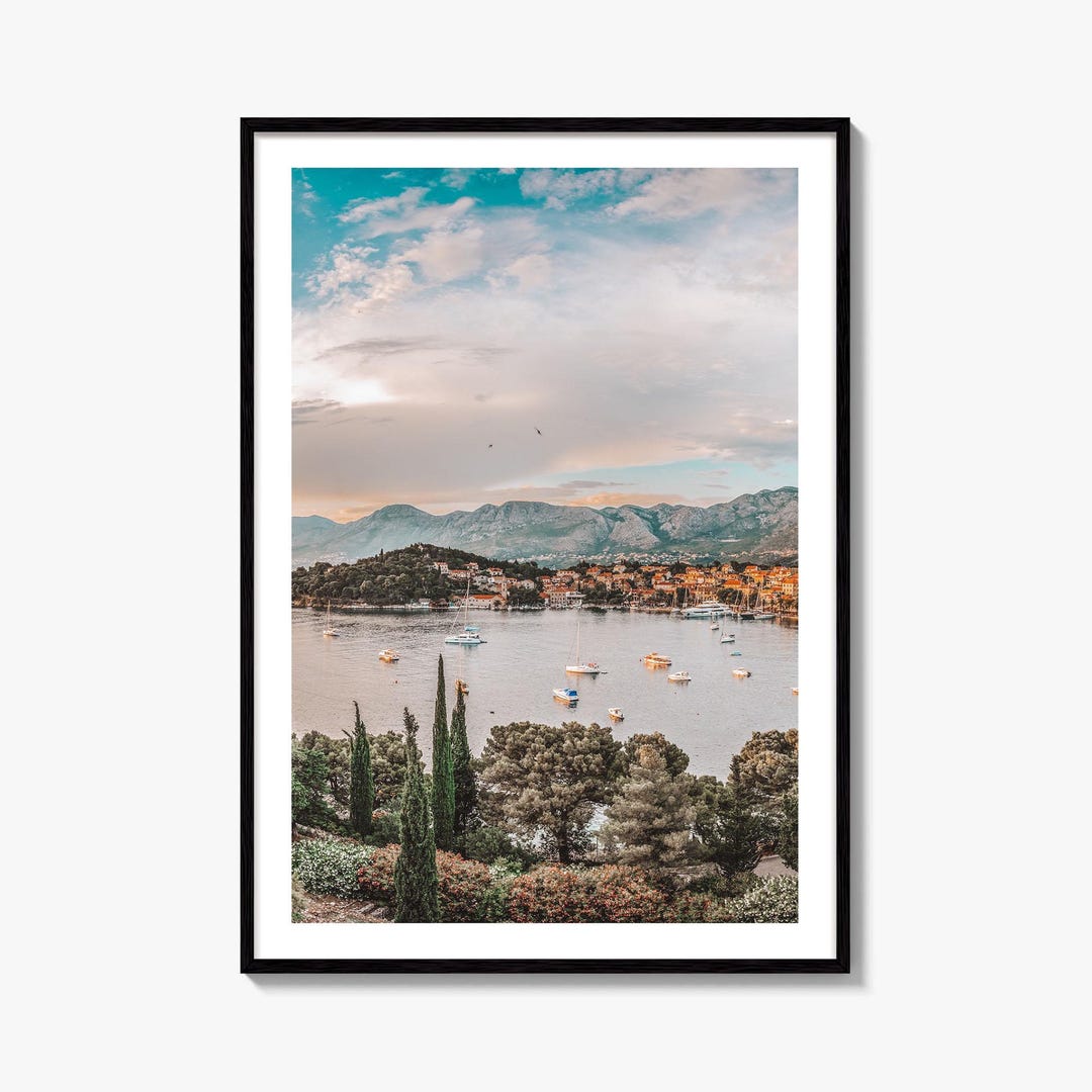 Cavtat Fine Art Photo Print, Dubrovnik, Croatia, Adriatic Coast, Wall ...