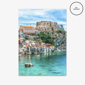 Calabria Colorful Poster Print No 1, Calabria Photo Wall Art, Calabria ...