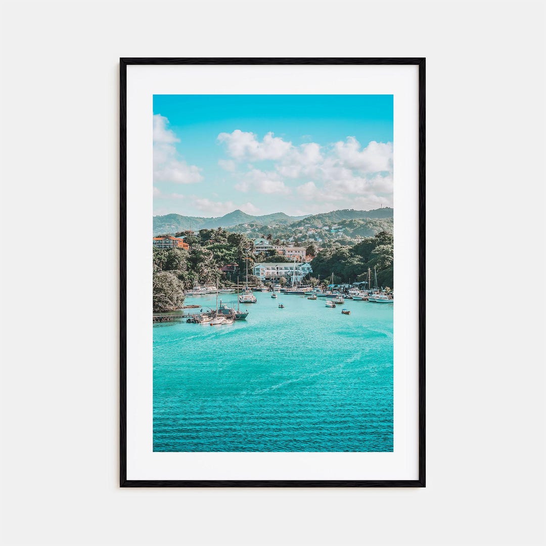 Caribbean Colorful Poster Print, Caribbean Photo Wall Art, Caribbean ...