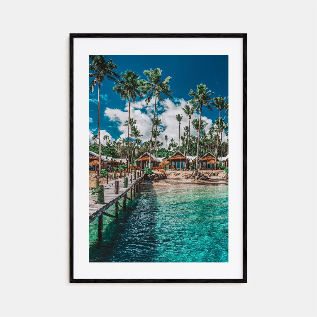 Samoa Colorful Poster Print, Samoa Photo Wall Art, Samoa Wall Decor ...