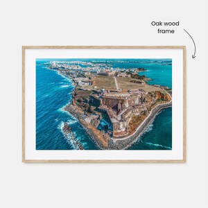 Puerto Rico Colorful Poster Print Horizontal, Puerto Rico Photo Wall ...