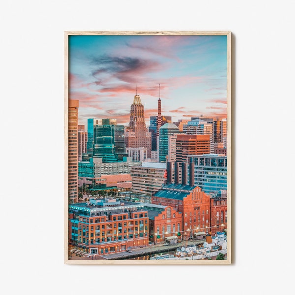 Baltimore Travel Poster - Etsy