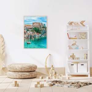 Calabria Colorful Poster Print No 1, Calabria Photo Wall Art, Calabria ...