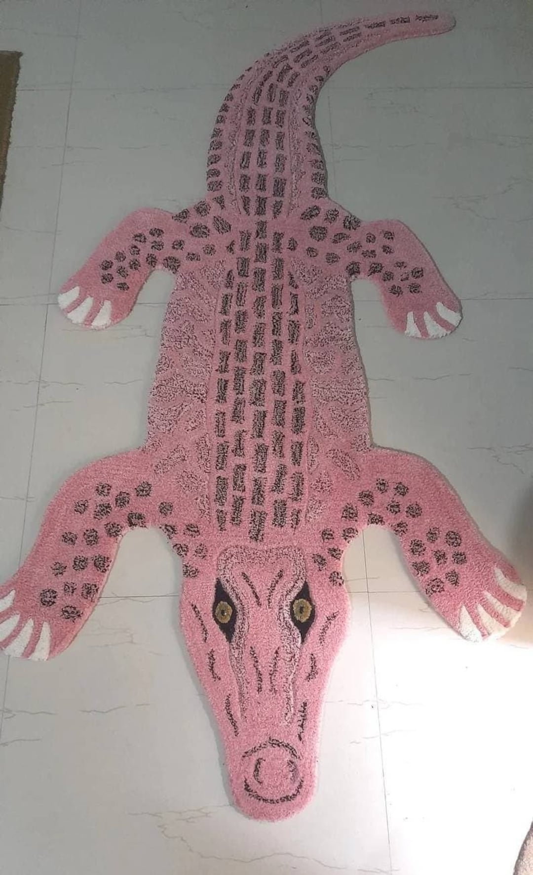 Crocodile / Alligator Hand Tufted Area Rug for Kids Living - Etsy