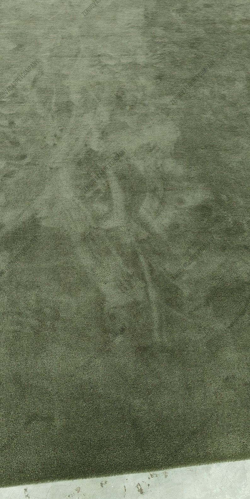 Handtufted Olive Green Rectangular Shape Tufted Rugs for Living Room ...