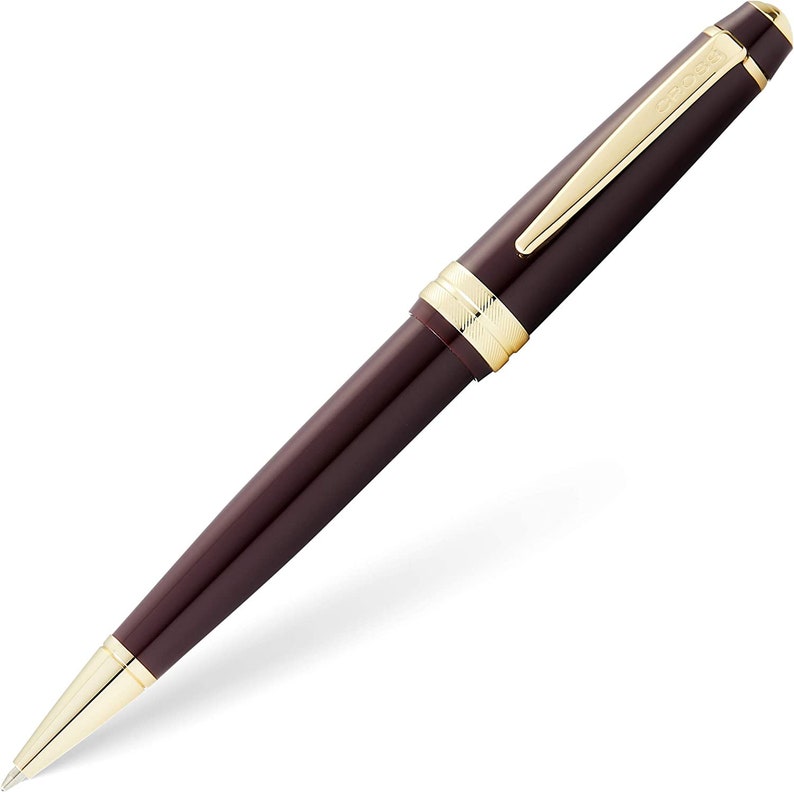 A.T CROSS Bailey Light Ballpoint Pen Gold Tone With Cross Gift Box ...