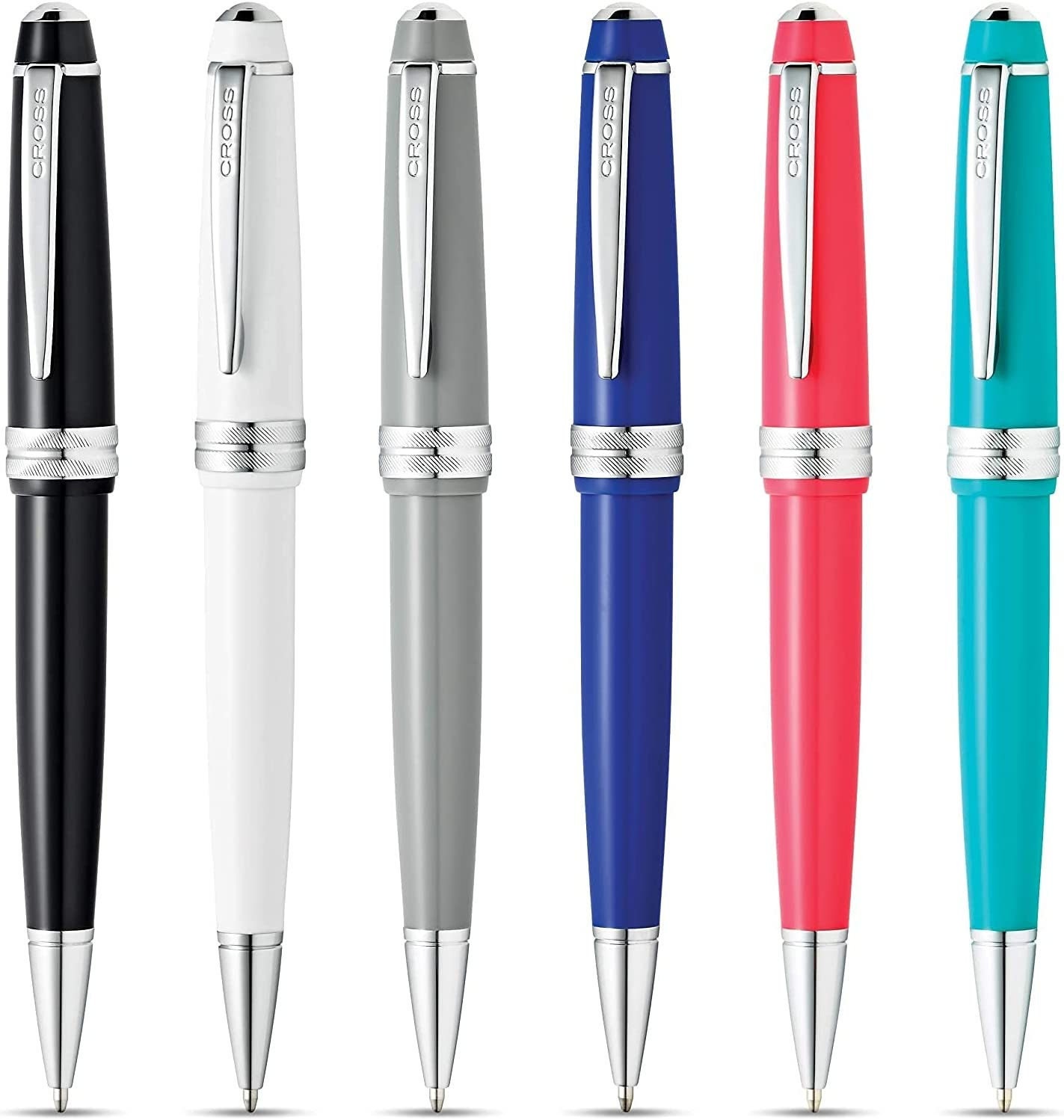 A.T CROSS Bailey Light Ballpoint Pen Silver Tone With Cross Gift Box ...