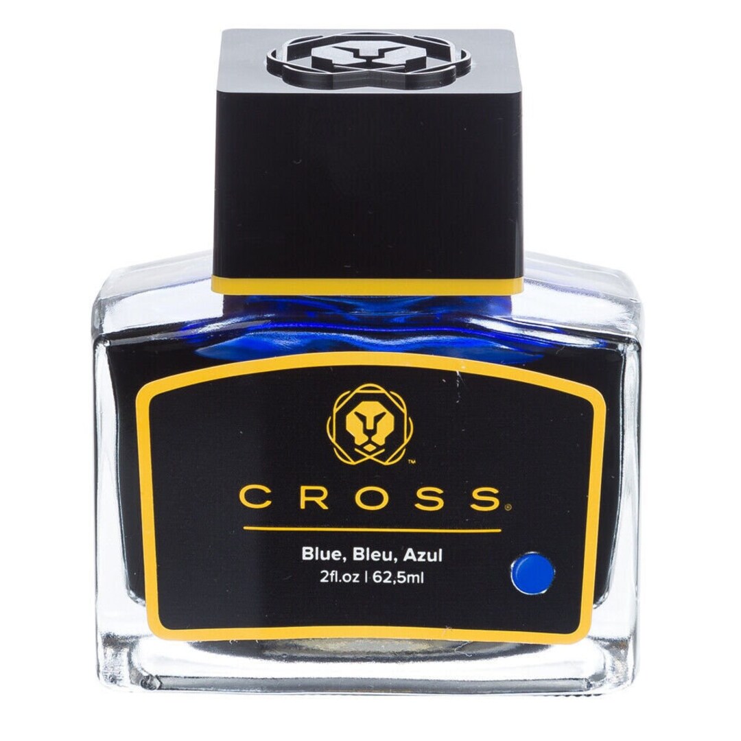 Cross Fountain Pen Bottle Ink Blue 8945S-1 62.5ML Bright Colorful Ink ...