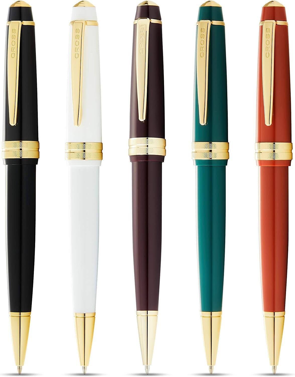 A.T CROSS Bailey Light Ballpoint Pen Gold Tone With Cross Gift Box ...