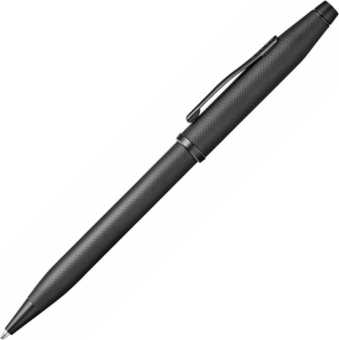 Cross Century II Luxury Ballpoint Pen Black Micro-knurl Free Laser ...