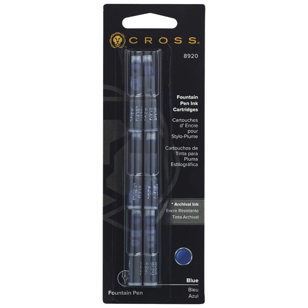 Cross Converter Refill 8920 Push in Style Fits Cross Fountain Pens ...