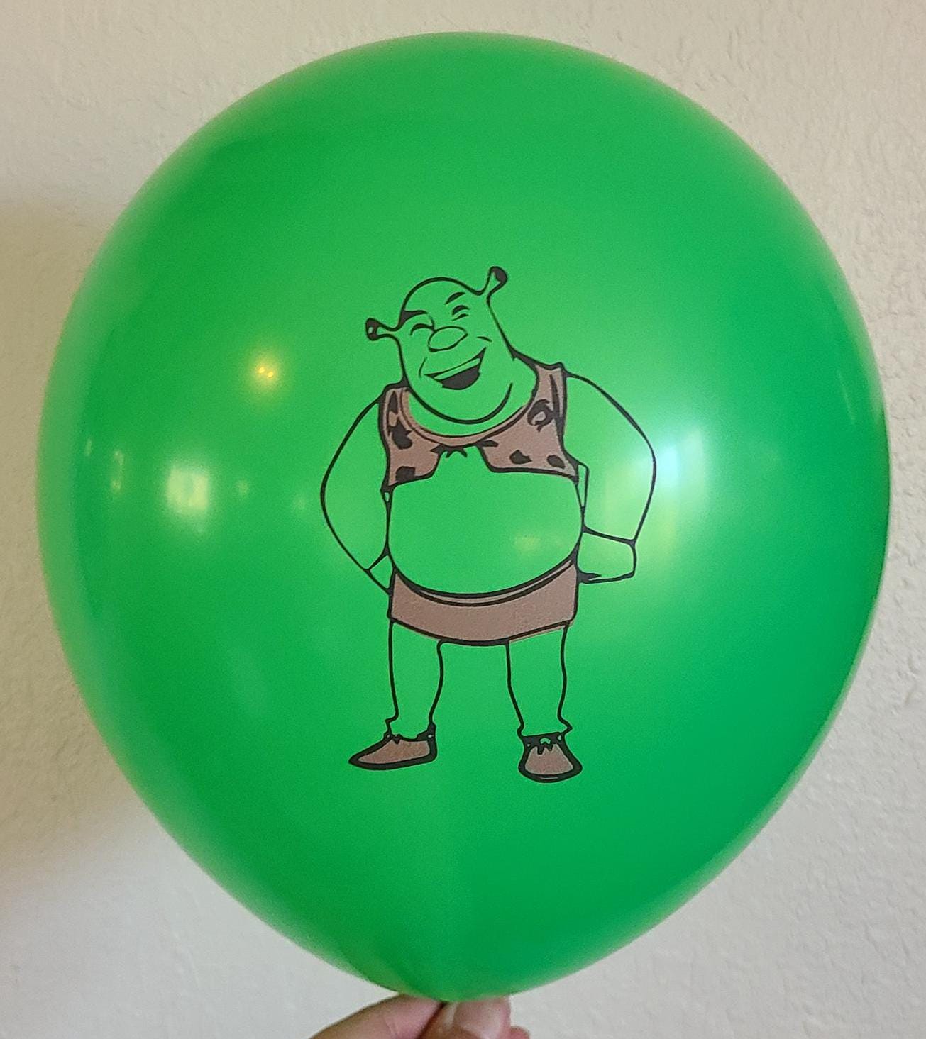 Ogre Balloons Funny Ogre and Donkey Party Supplies Ogre Birthday Party ...