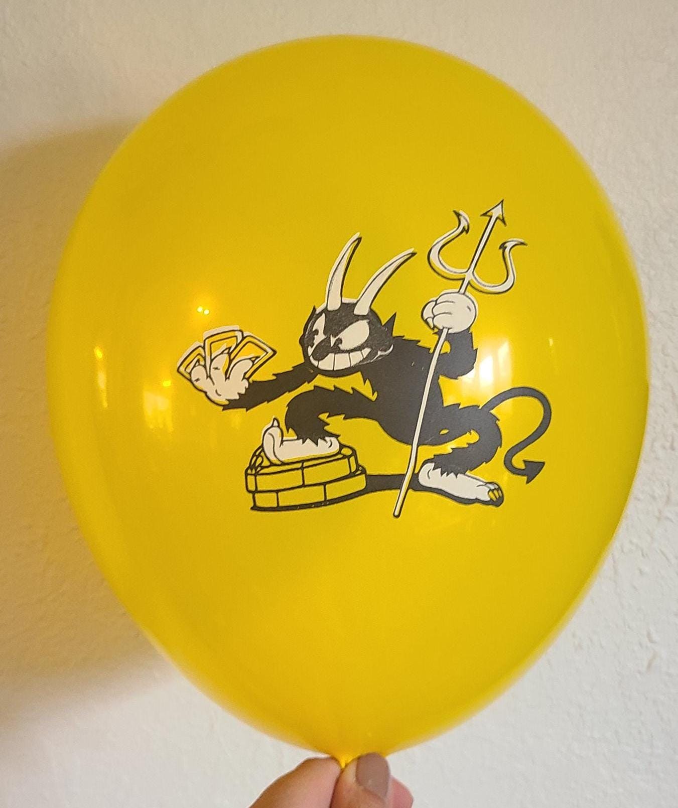 Cuphead and Mugman Balloons Cuphead and Mugman Party Supplies Cuphead ...