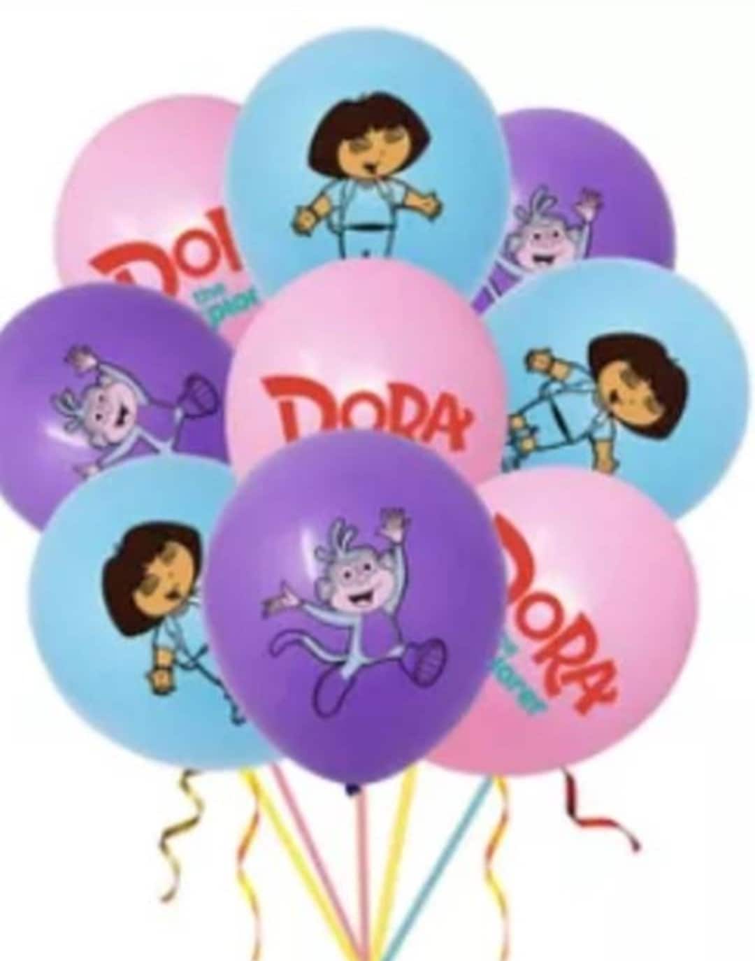Dora the Explorer Balloons Dora Party Supplies Birthday Party Favors ...