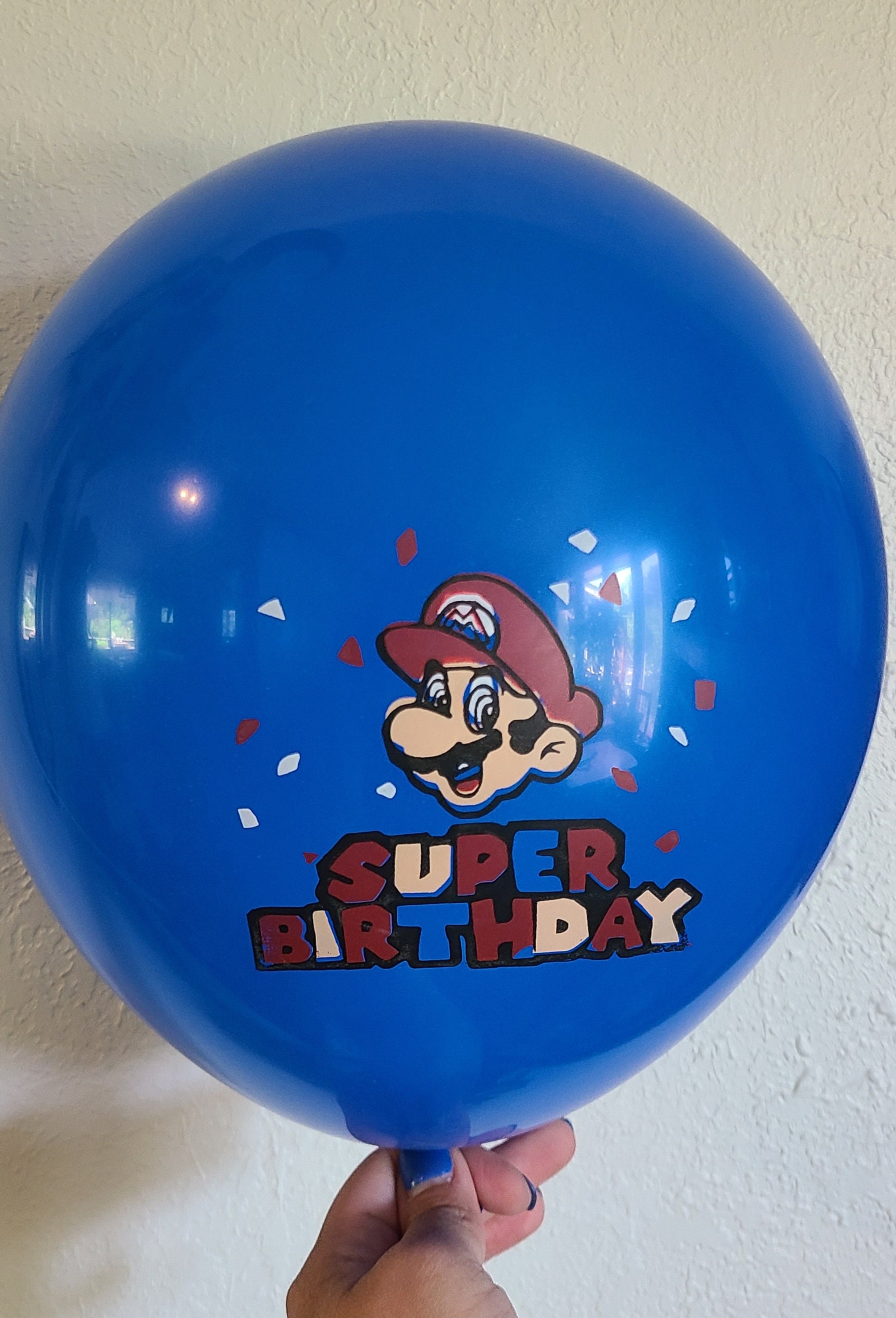 Mario Brothers Balloons Super Mario Brothers Party Supplies Mario Luigi ...