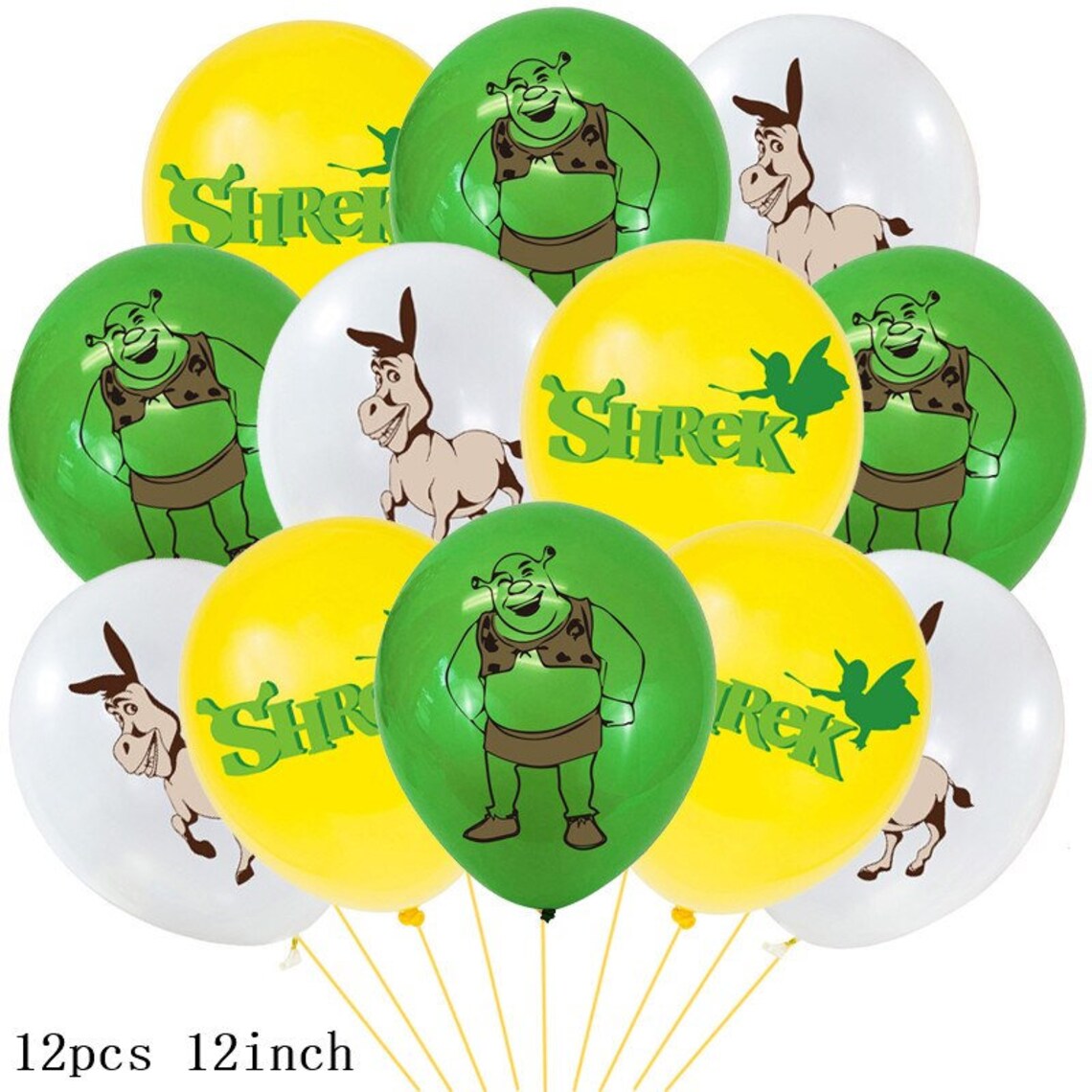 Ogre Balloons Funny Ogre and Donkey Party Supplies Ogre - Etsy