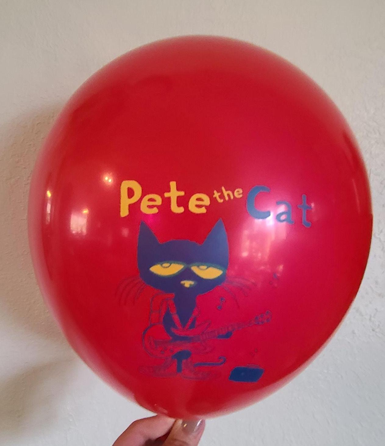 Pete the Cat Balloons Pete the Cat Party Supplies Pete the Cat Birthday ...