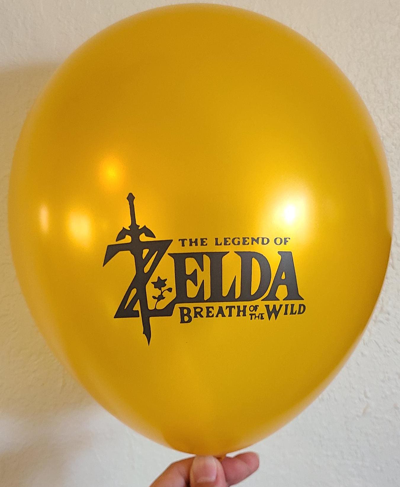 Zelda Balloons Zelda Party Supplies Zelda Birthday Party Favors - 12 ...