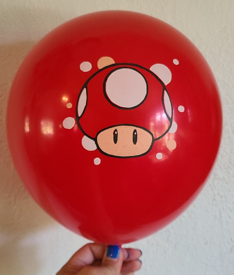 Mario Brothers Balloons Super Mario Brothers Party Supplies Mario Luigi ...