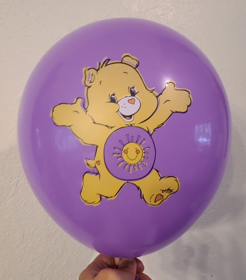 Care Bears Balloons Care Bears Party Supplies Care Bears Birthday Party ...