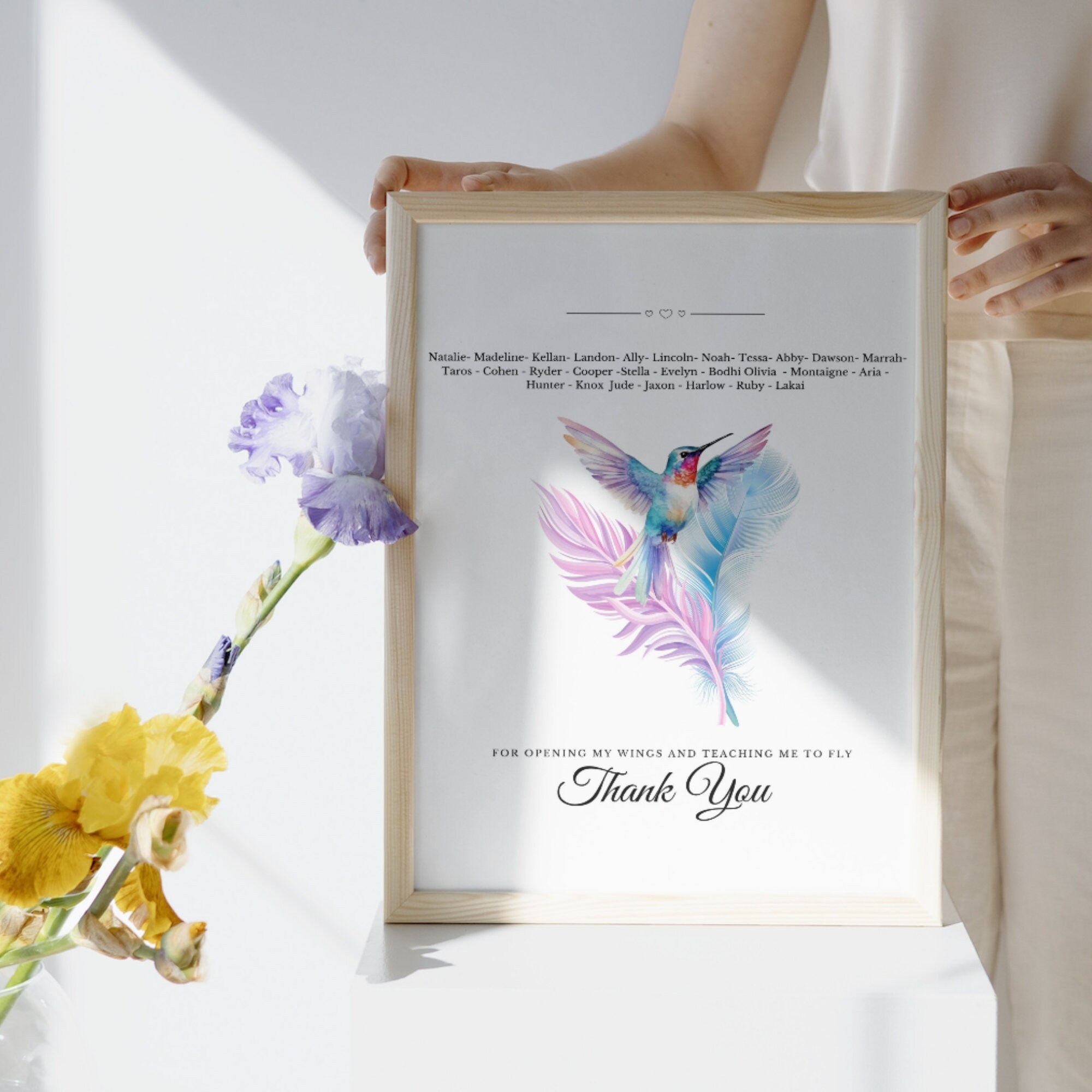 Teacher Appreciation Gift From Class, Personalized Teacher Gift, End of ...