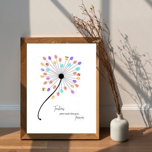 Personalized Teacher Appreciation Fingerprint Gift: Plant Seeds ...