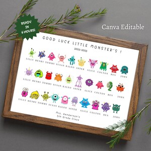 Teacher Appreciation Gift From Class | Personalized Teacher Gift | End ...