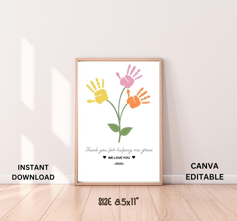 Teacher Appreciation Gift, End of Year Teacher Gift From Class ...