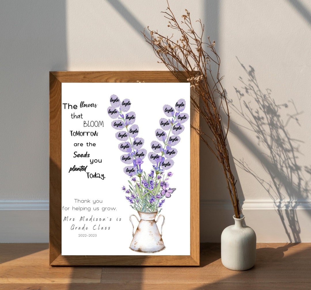 Teacher Appreciation Gift, Teachers Plant Seeds, Helping Us Grow ...