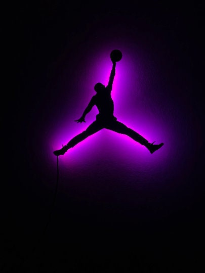 Purple Jordan Logo