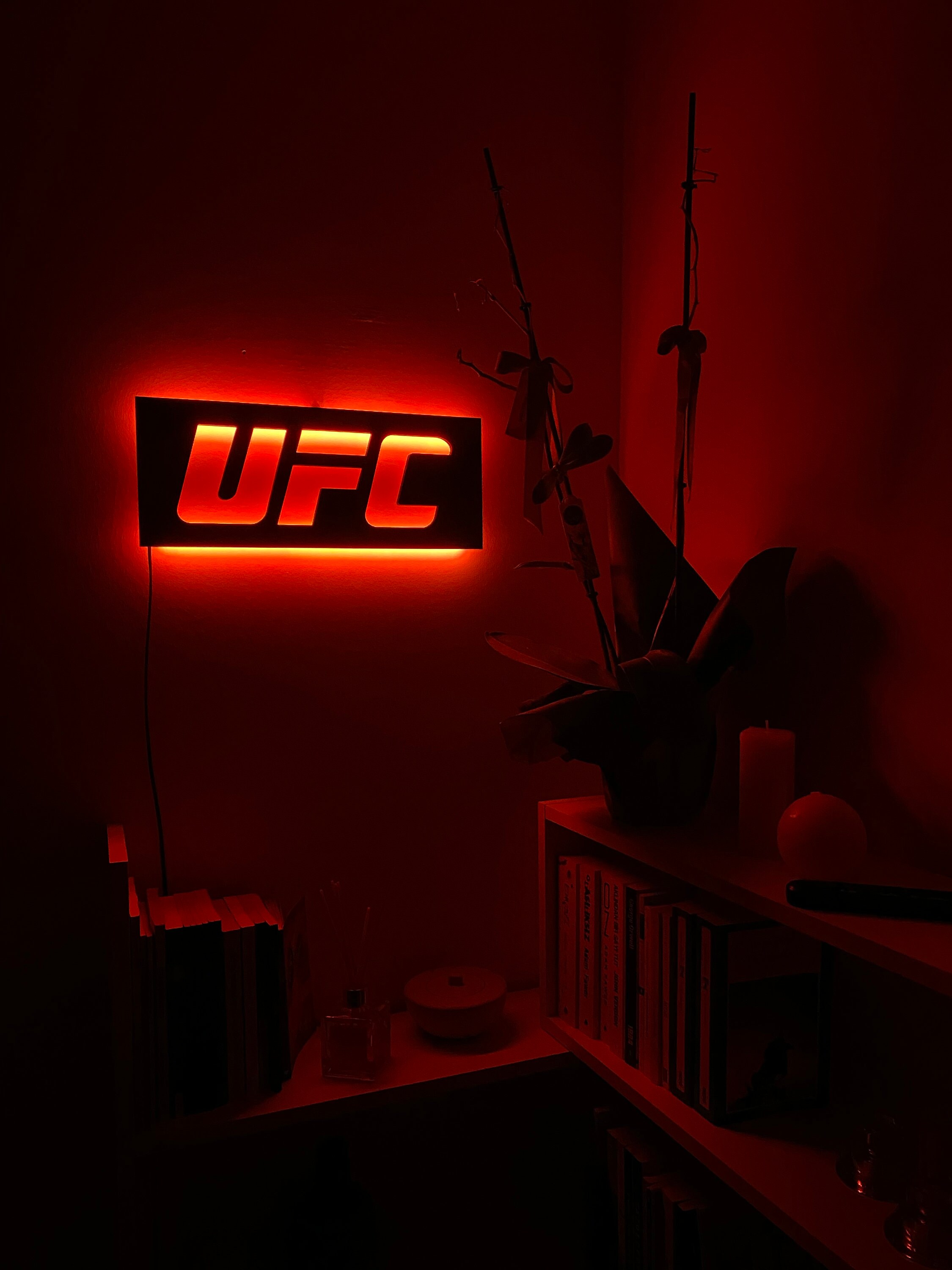 Ufc Wall Art,ufc Home Decor,ufc Neon Sign,ufc Wall Light,ufc Led Sign ...