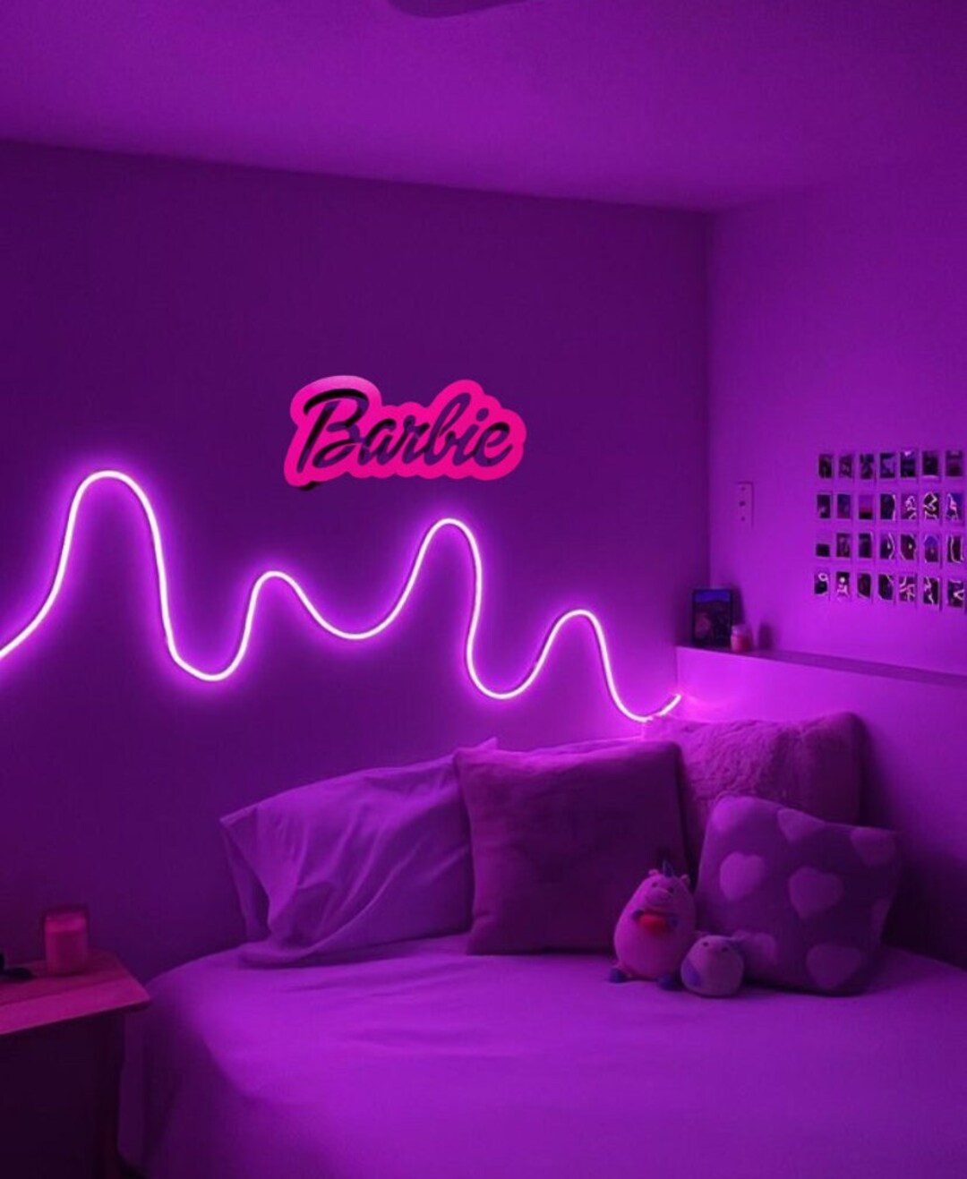 Barbie Led Sign,barbie Wall Decor,barbie Neon Sign,led Wall Art Sign ...