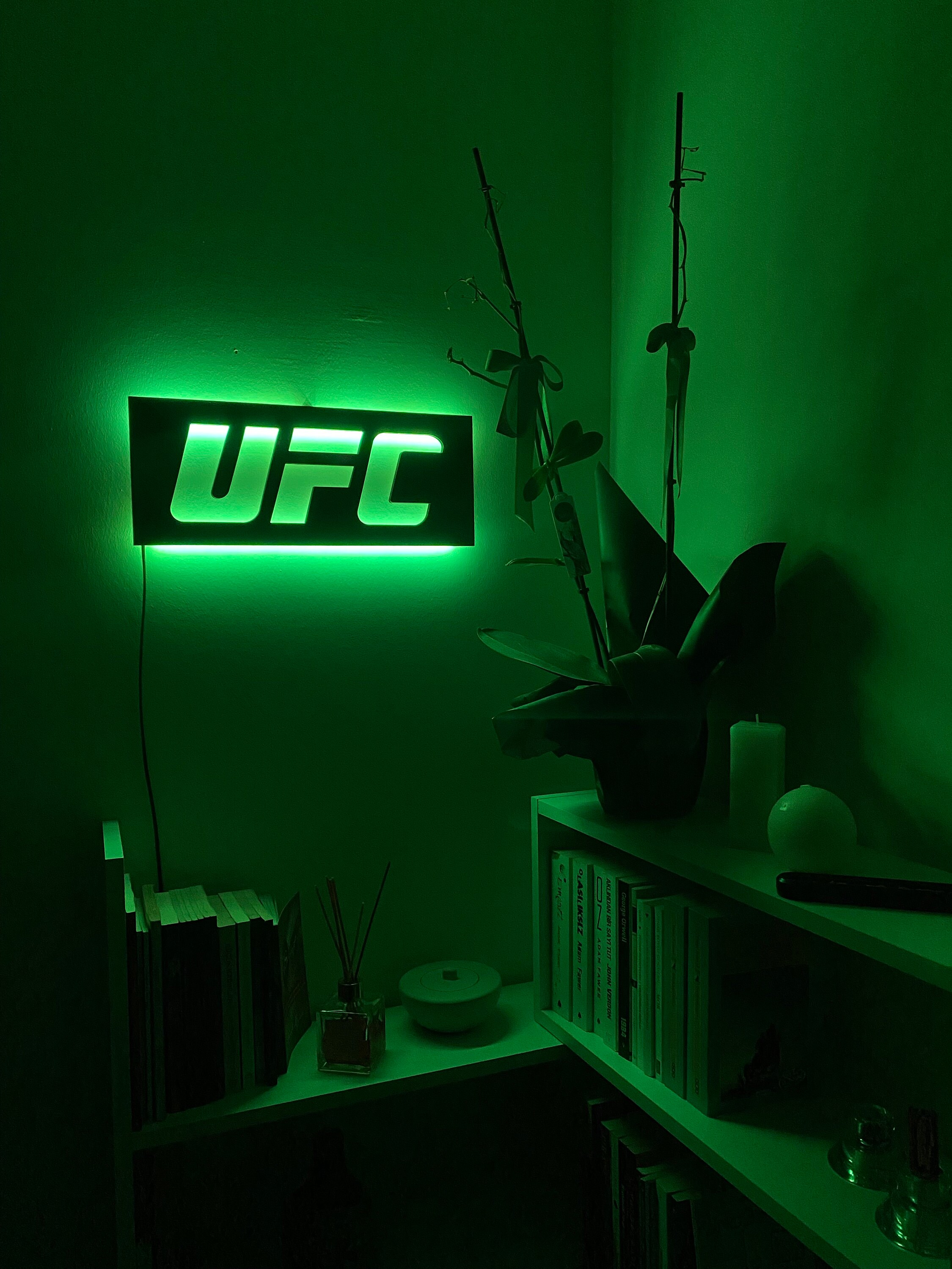 Ufc Led Signufc Wall Decorufc Neon Signled Wall Art - Etsy